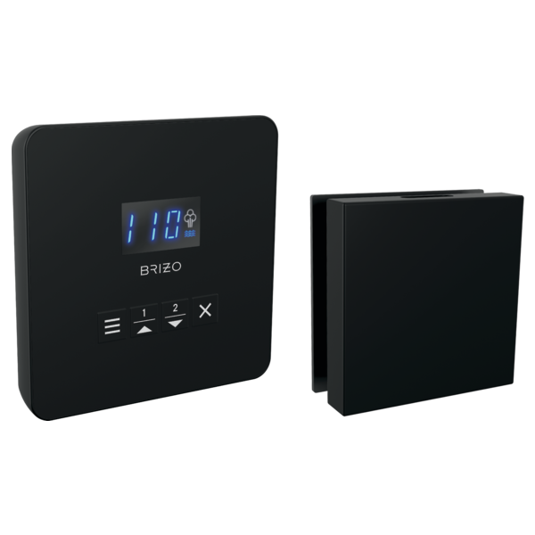 Brizo Mystix™ Elemental Steam Experience Square Control | Steam Sauna Bath